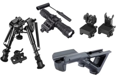 Picatinny rail – Covers, risers & how to install attachments